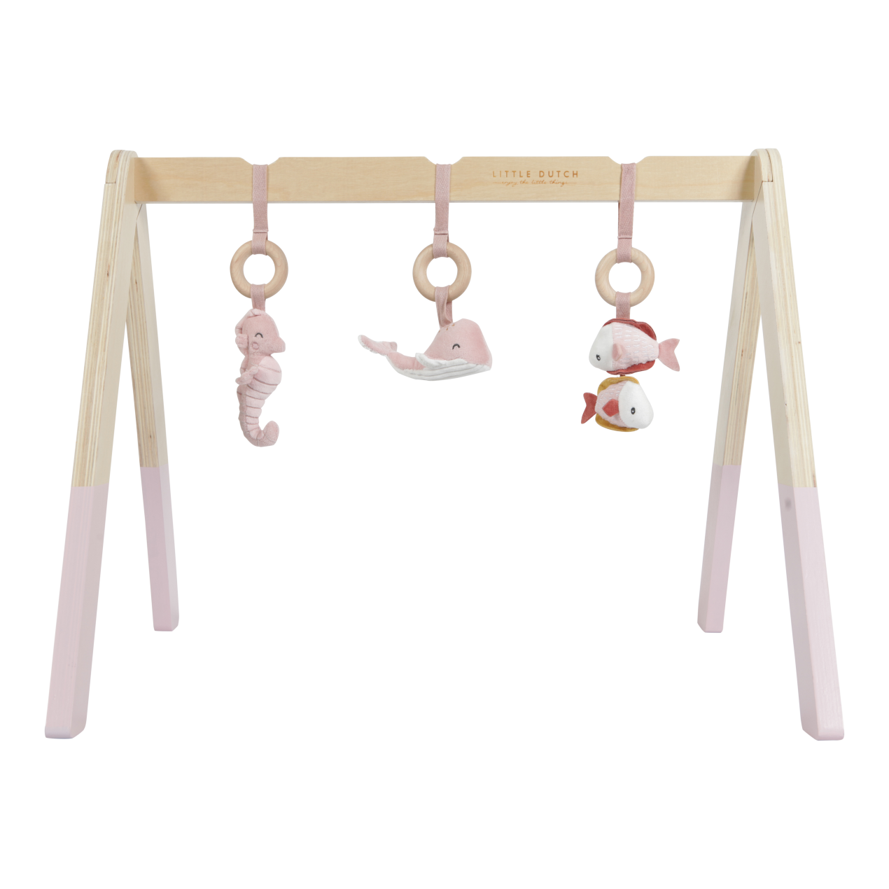 Centru de activitati Baby Gym - Ocean Pink - Little Dutch