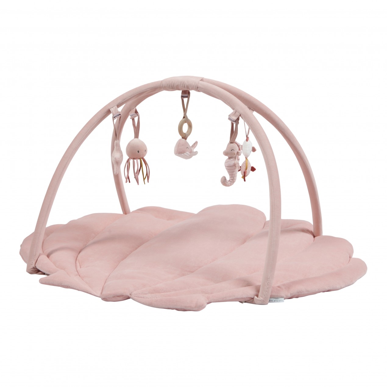 Saltea de joca bebe, Ocean roz - Little Dutch